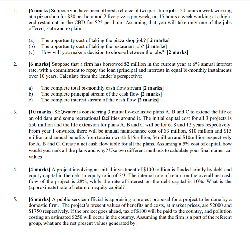 Solved ANSWER ALL QUESTIONS IN AN EXCEL SPREADSHEET (ONE | Chegg.com