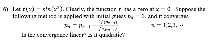 Solved Numerical Analysis: Solve it at your own. There's a | Chegg.com