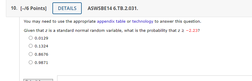 Solved You may need to use the appropriate appendix table or | Chegg.com