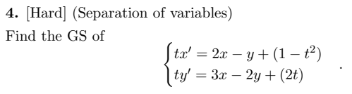 Solved You must solve the problem using the method | Chegg.com
