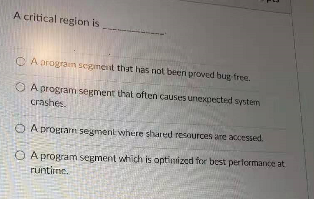 Solved What does the maximum value of a counting semaphore | Chegg.com