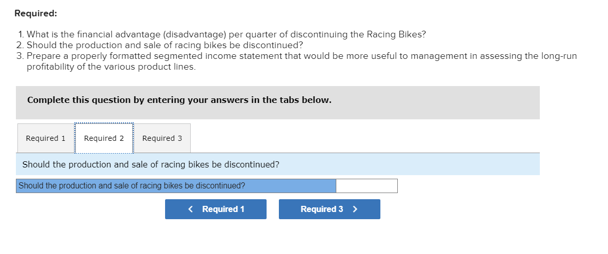 Solved Exercise 6-2 (Algo) Dropping or Retaining a Segment | Chegg.com