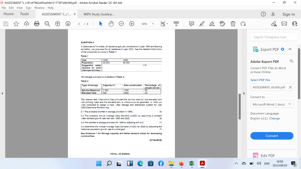 (2) ASSESSMENT 5_c181af7962a90ca44a151773†7a6b366.pdf | Chegg.com