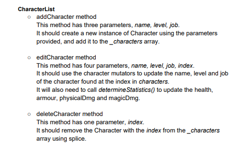 Solved Write code necessary to implement the two classes | Chegg.com