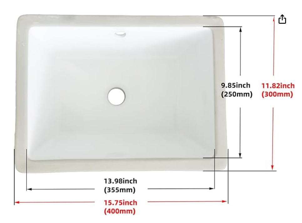 I'm trying to work out the radius corner of the inner | Chegg.com