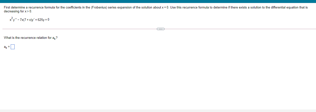 Solved First Determine A Recurrence Formula For The