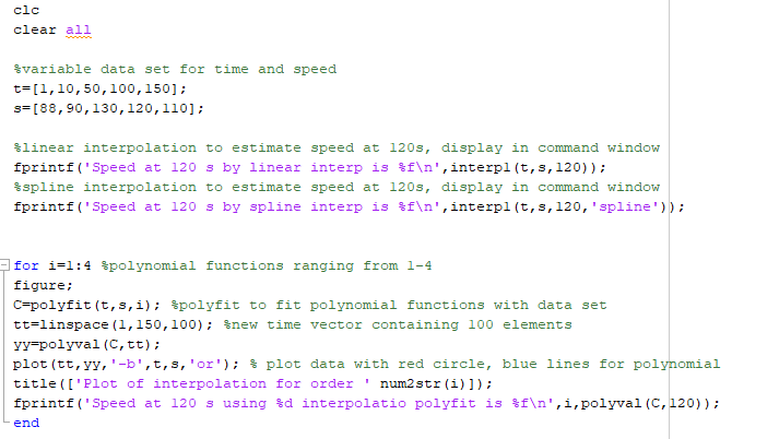 Matlab....need help on part c and d . attached is | Chegg.com