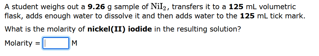 Solved How many mL of a 0.224 M aqueous solution of ammonium | Chegg.com