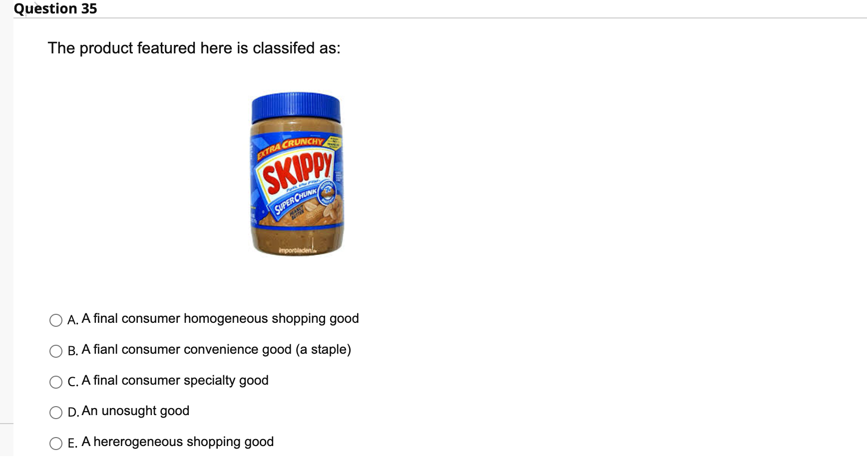 Solved 34.- What is the difference between a final consumer | Chegg.com
