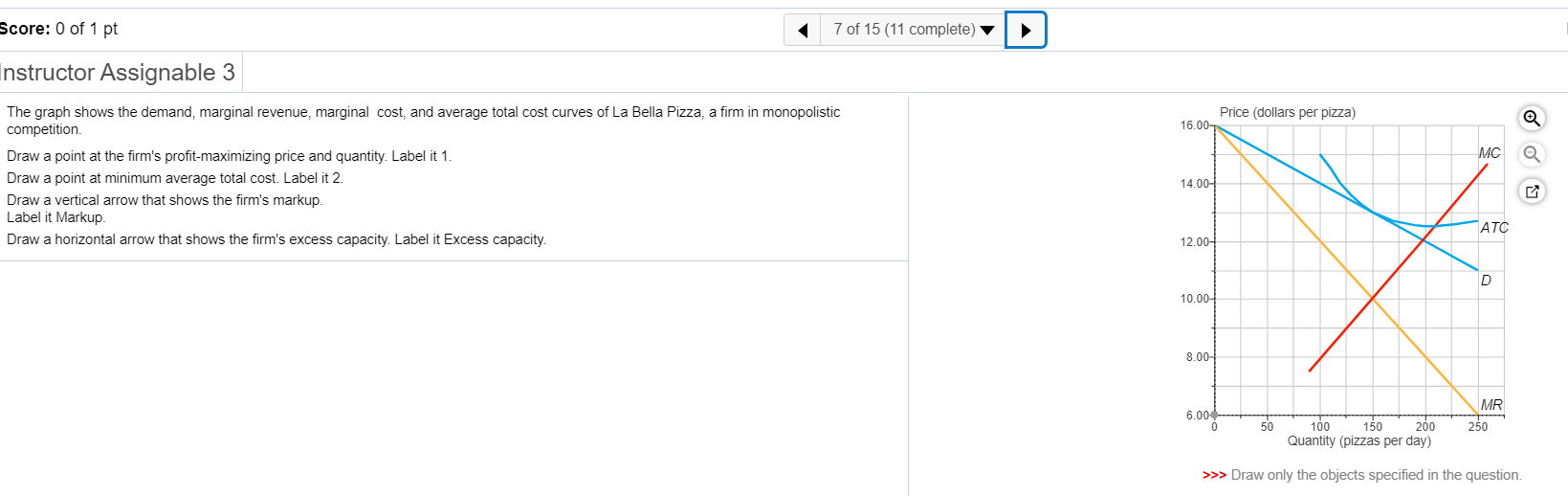 Solved Score: 0 of 1 pt 7 of 15 (11 complete) Instructor | Chegg.com