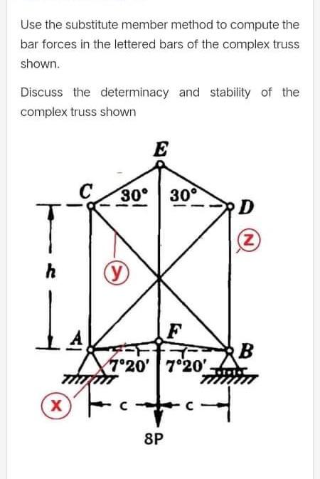 Solved Use the substitute member method to compute the bar | Chegg.com