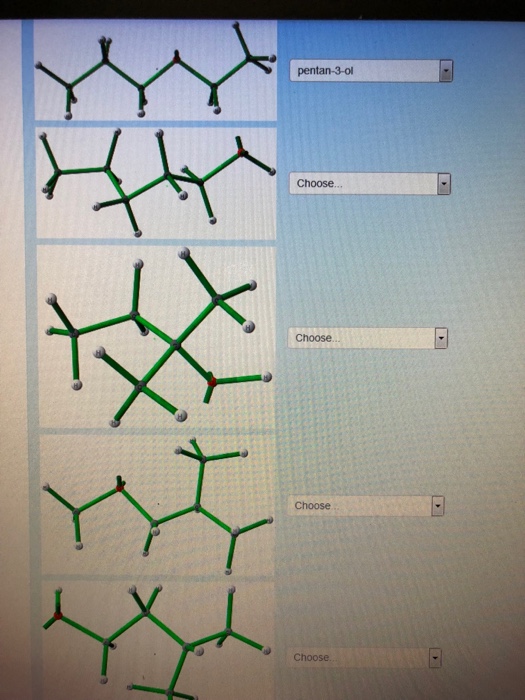 Solved Match each isomer of C H20 to its name | Chegg.com