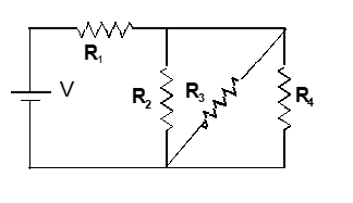 [Solved]: In the circuit below, R1 = 8 , R2 = 5 , R3 = 10