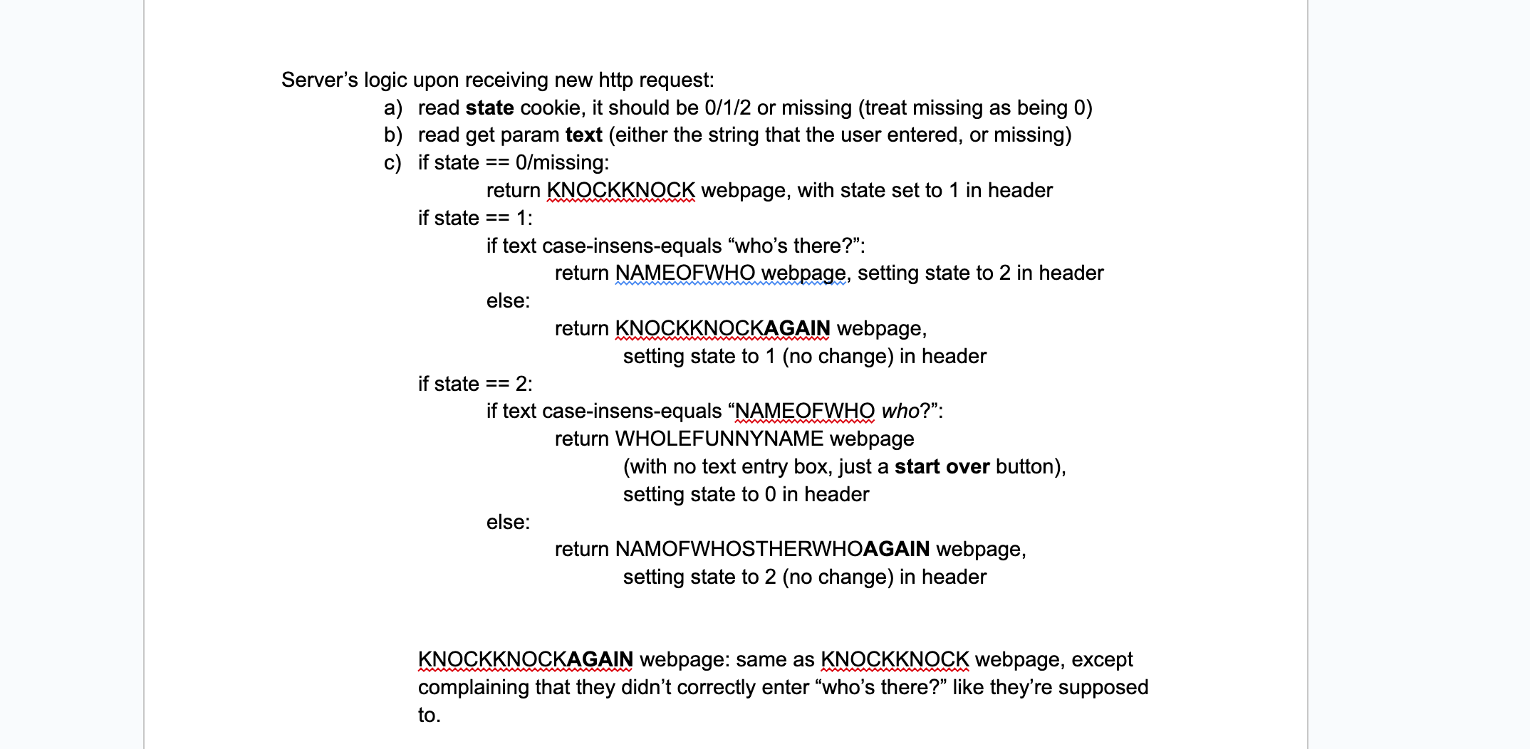 Solved In this lab/hw you'll create a "web app" (a web | Chegg.com