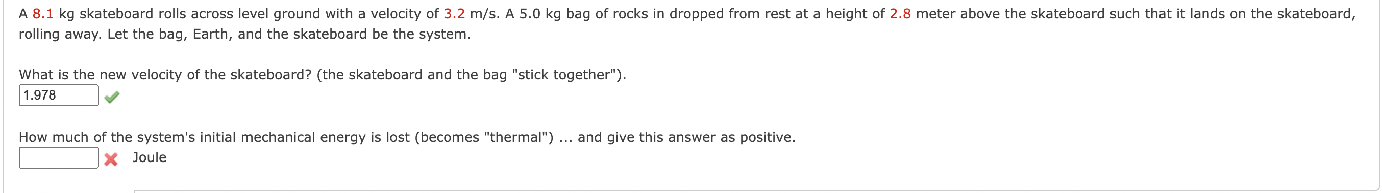 Solved I don't know how to solve the second question; I have | Chegg.com