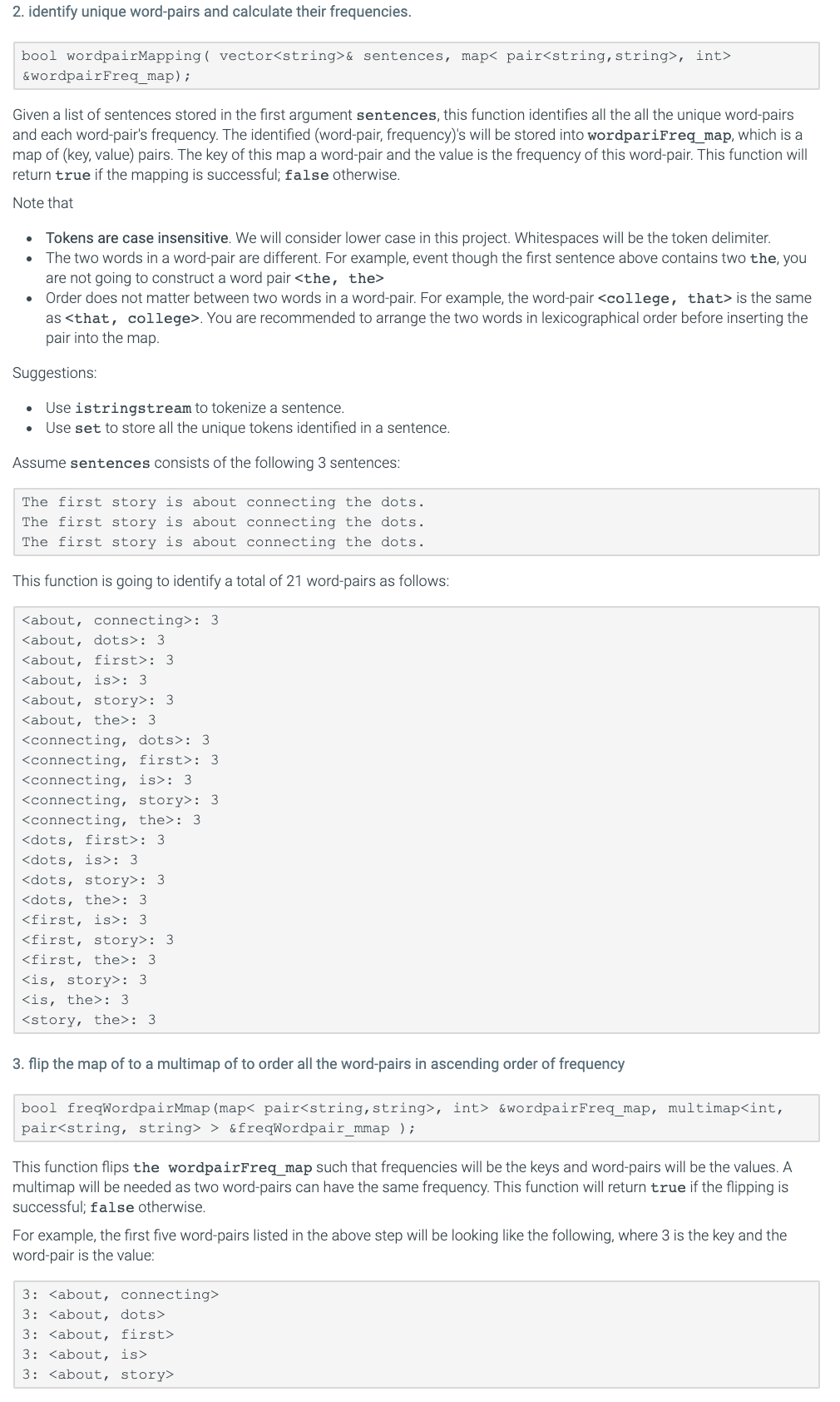 Solved Project description: The attached file, Steve | Chegg.com
