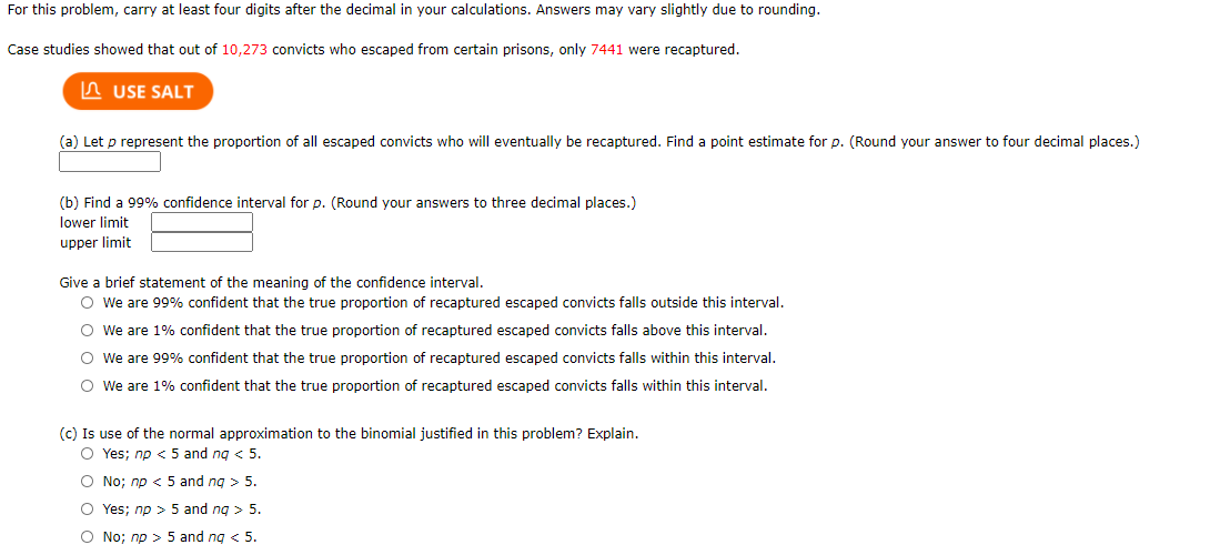 Solved For this problem, carry at least four digits after | Chegg.com