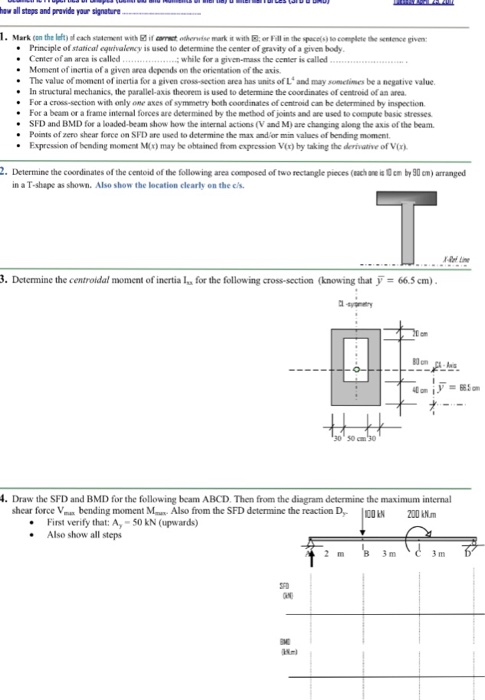Solved Principle of statical equivalency is used to | Chegg.com
