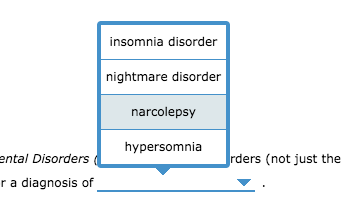 Solved Chapter 8 Case study for sleep disorders: Martha | Chegg.com