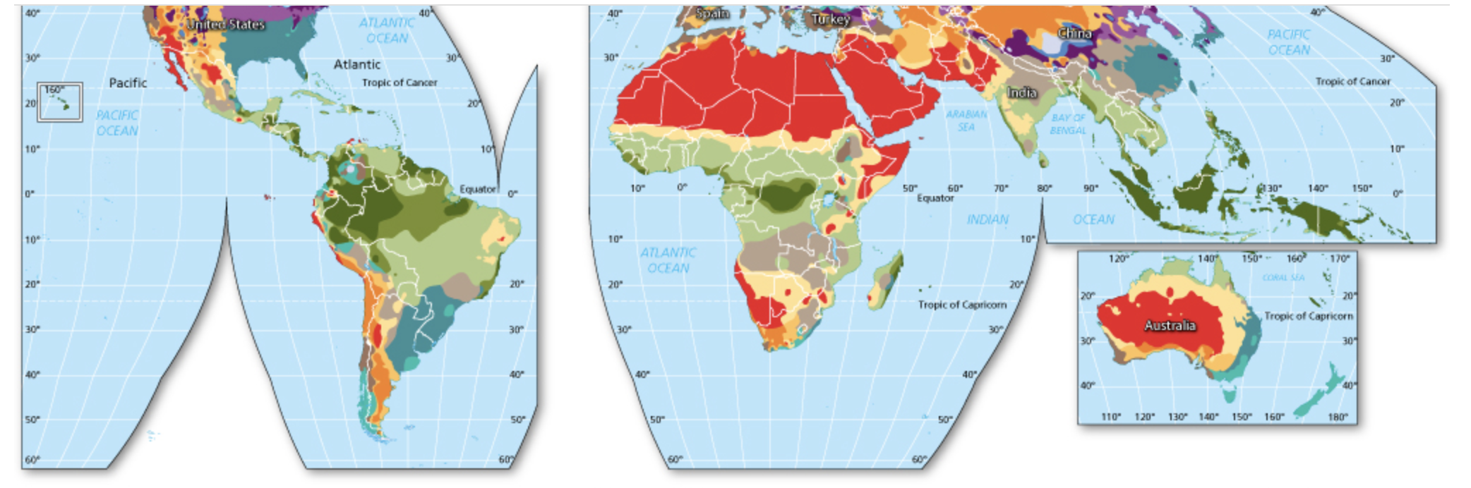 Solved Part D - Comparing the Natural Attributes of Regions | Chegg.com