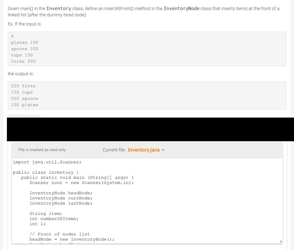 Solved Hi I would like help with this question in JAVA | Chegg.com