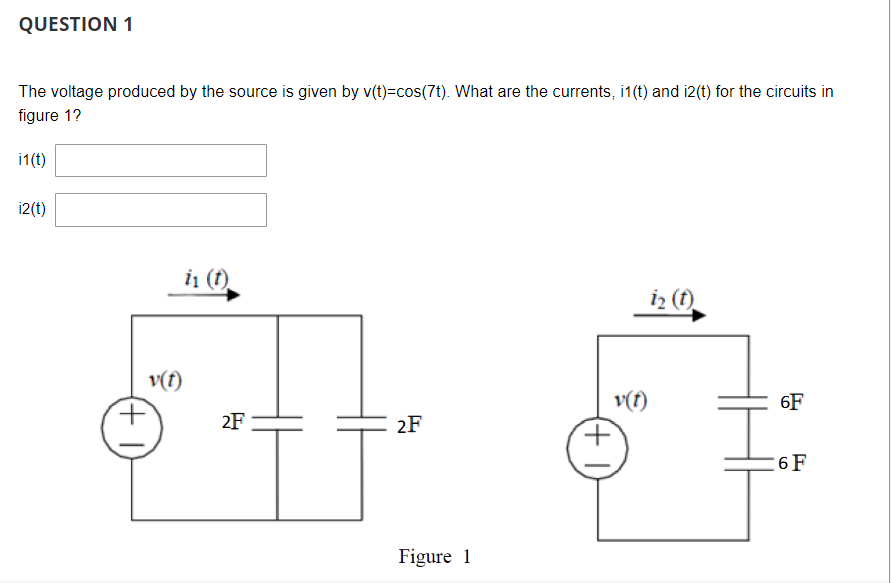 Solved The voltage produced by the source is given by | Chegg.com