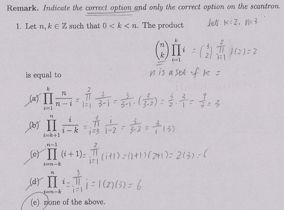 Solved Remark. Indicate the correct option and only the | Chegg.com