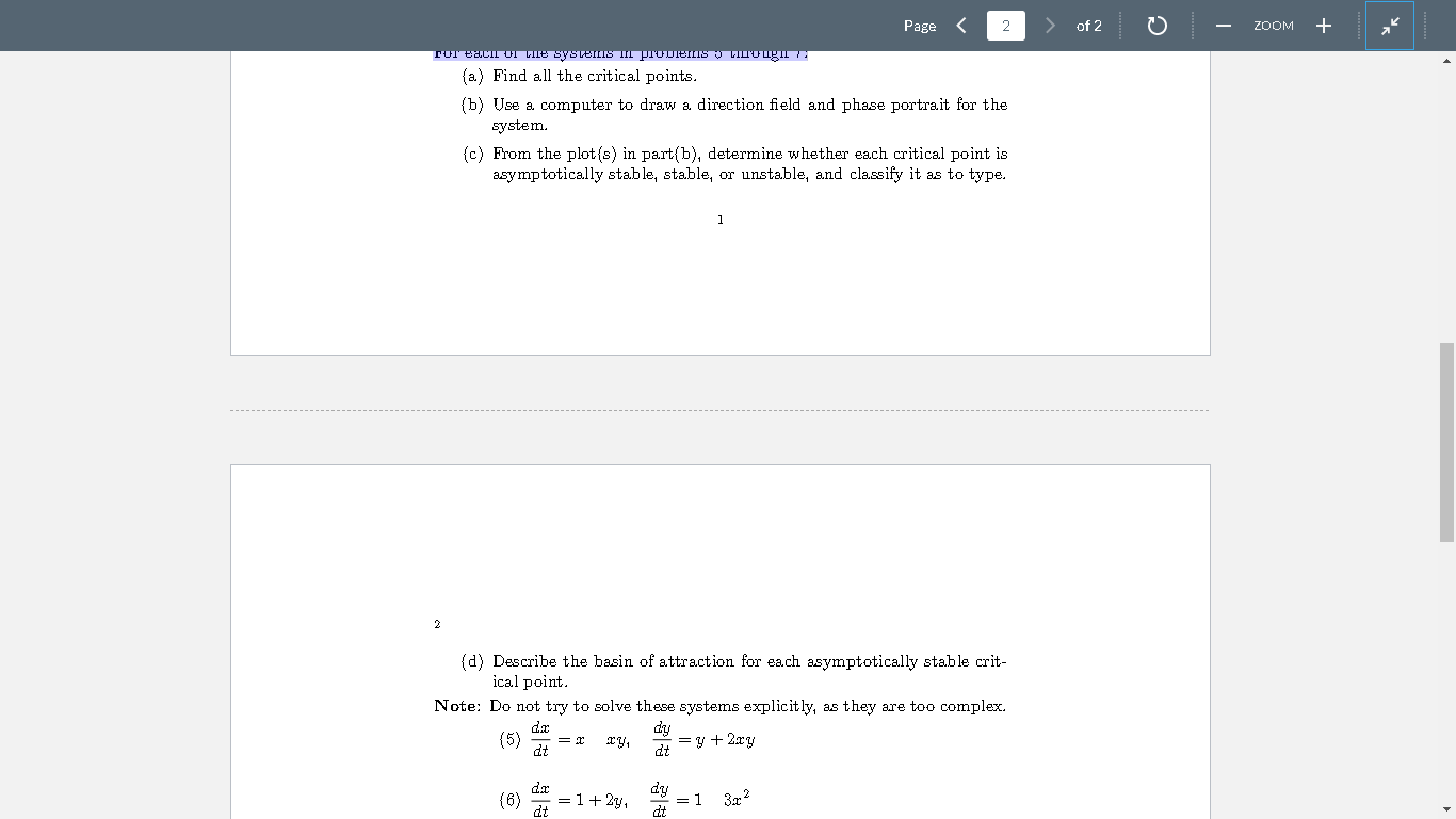 Solved You can choose to solve one of the problems as an | Chegg.com