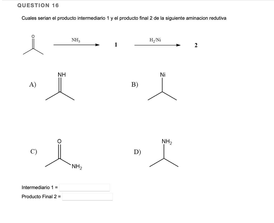 Solved What would be the intermediate product 1 and the | Chegg.com