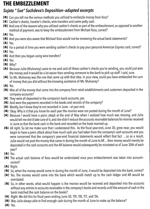 MICHAELJ. KOSS, SUJATA SACHDEVA, AND THE $34 | Chegg.com