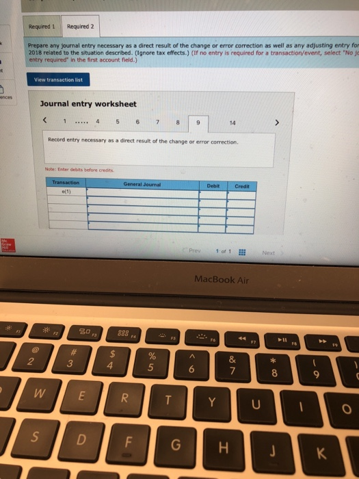 Solved Problem 20-12 Accounting changes and error | Chegg.com