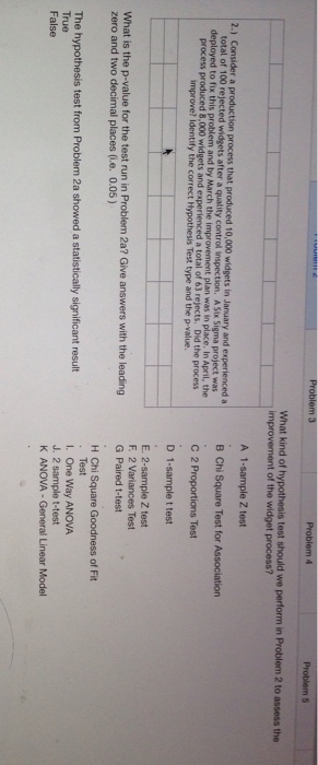 Solved Consider a process that produced 10,000 widgets in | Chegg.com