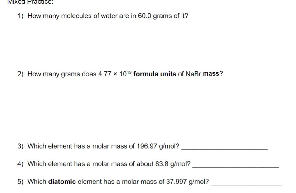Solved For The Following Reactions Indicate Whether The Chegg