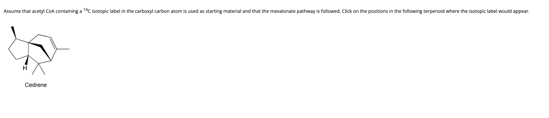 Cedrene | Chegg.com