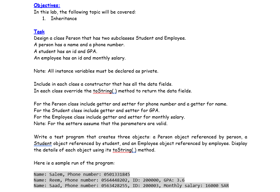 Solved In This Lab The Following Topic Will Be Covered 1 