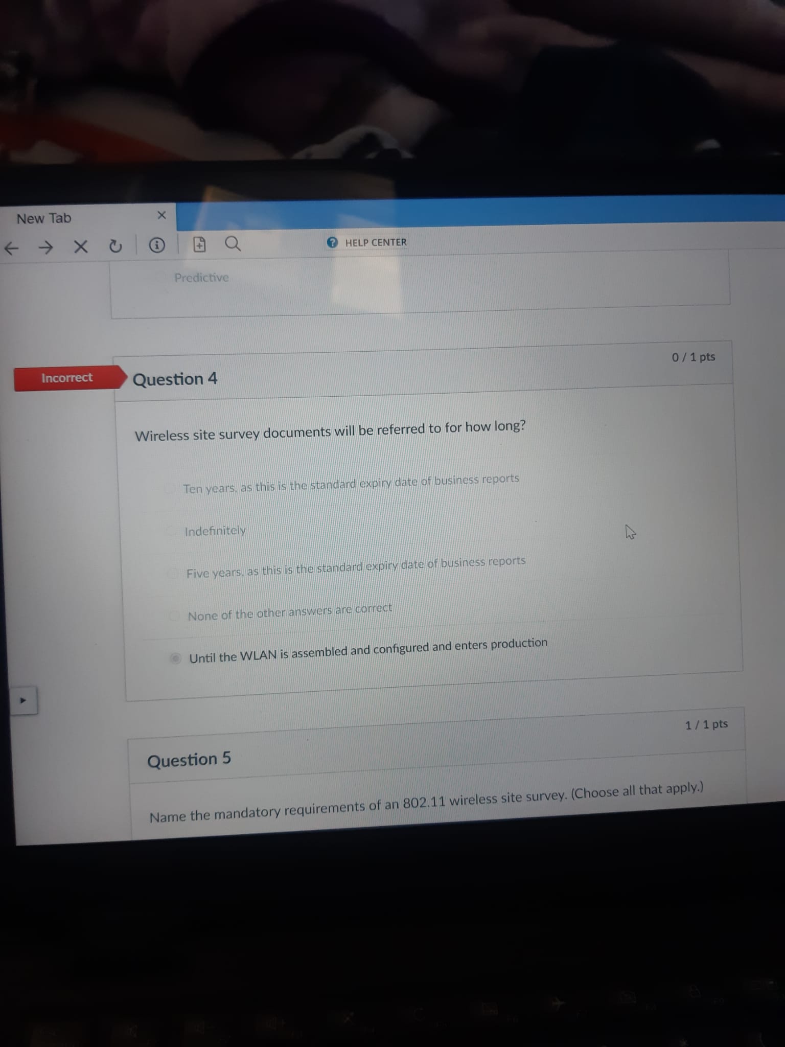 Solved Question 4Wireless site survey documents will be | Chegg.com