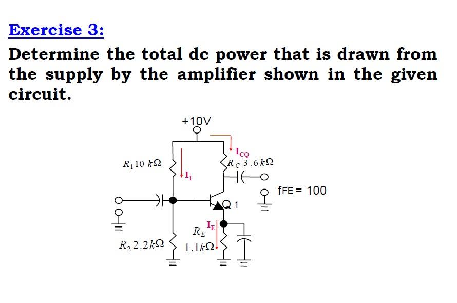 Solved Determine the total dc power that is drawn from the | Chegg.com