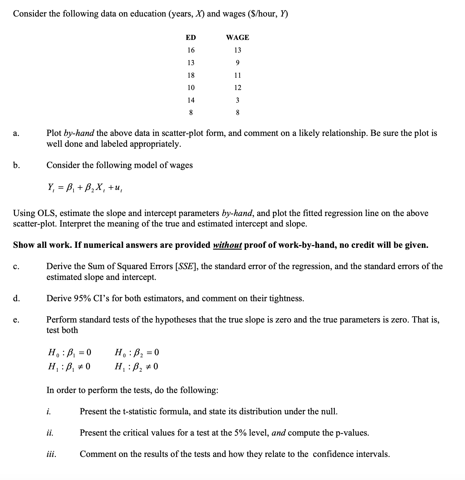 Solved Answer Part c and d only. Please give complete | Chegg.com