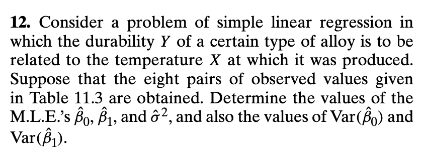 Solved Consider a problem of simple linear regression | Chegg.com