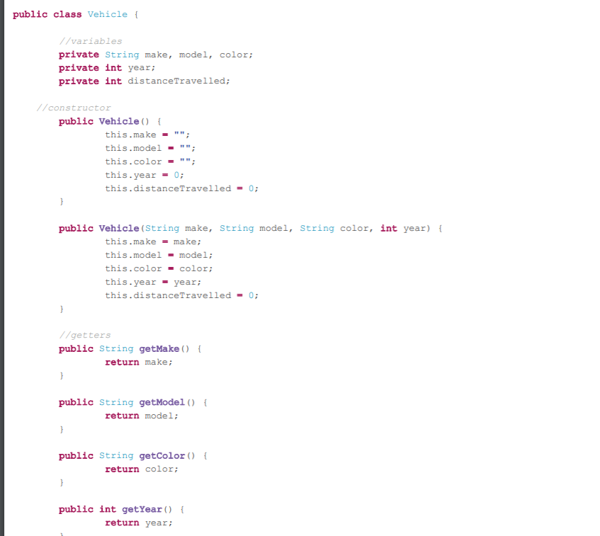 Part I: : Modify the class you created in Lab #8 | Chegg.com