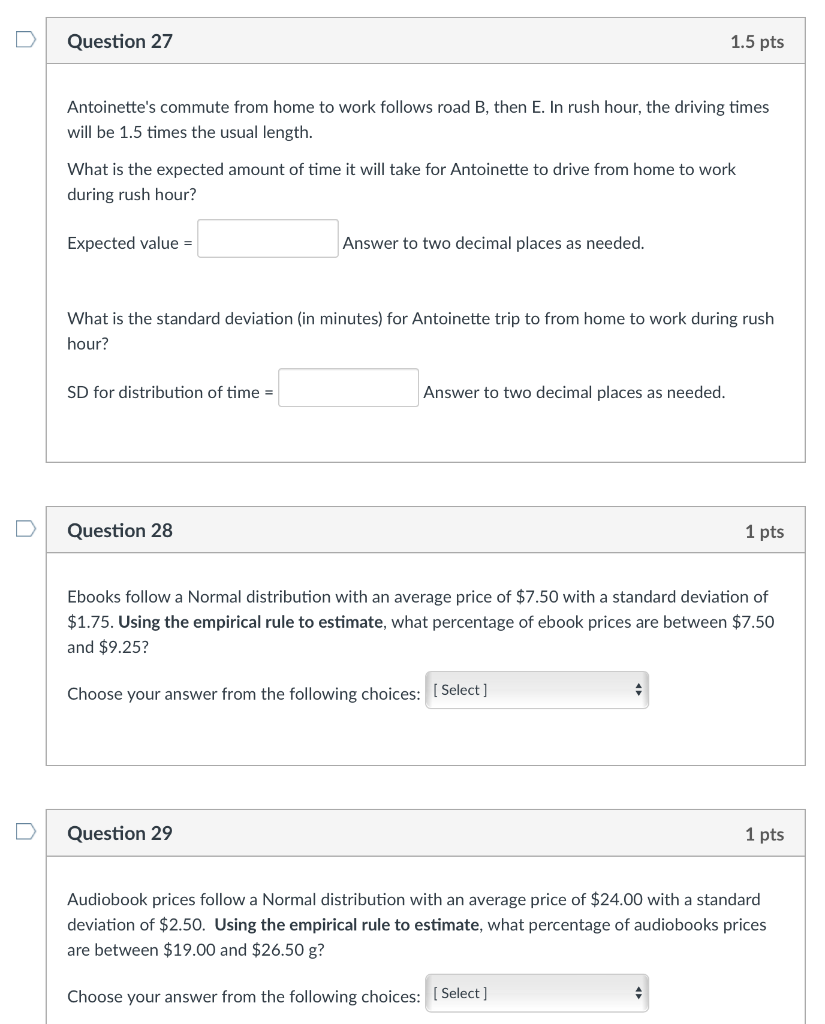 Solved Use the following information for Questions 26 - 27. | Chegg.com
