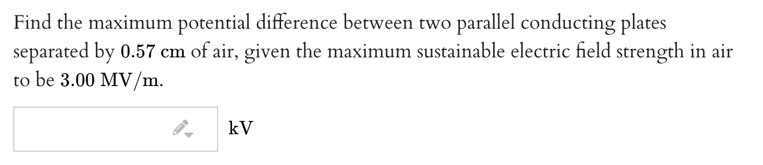 Solved Find the maximum potential difference between two | Chegg.com