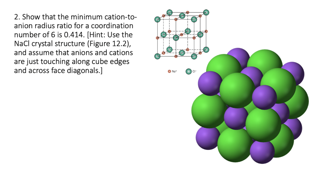 Solved 1. For a ceramic compound, what are the | Chegg.com