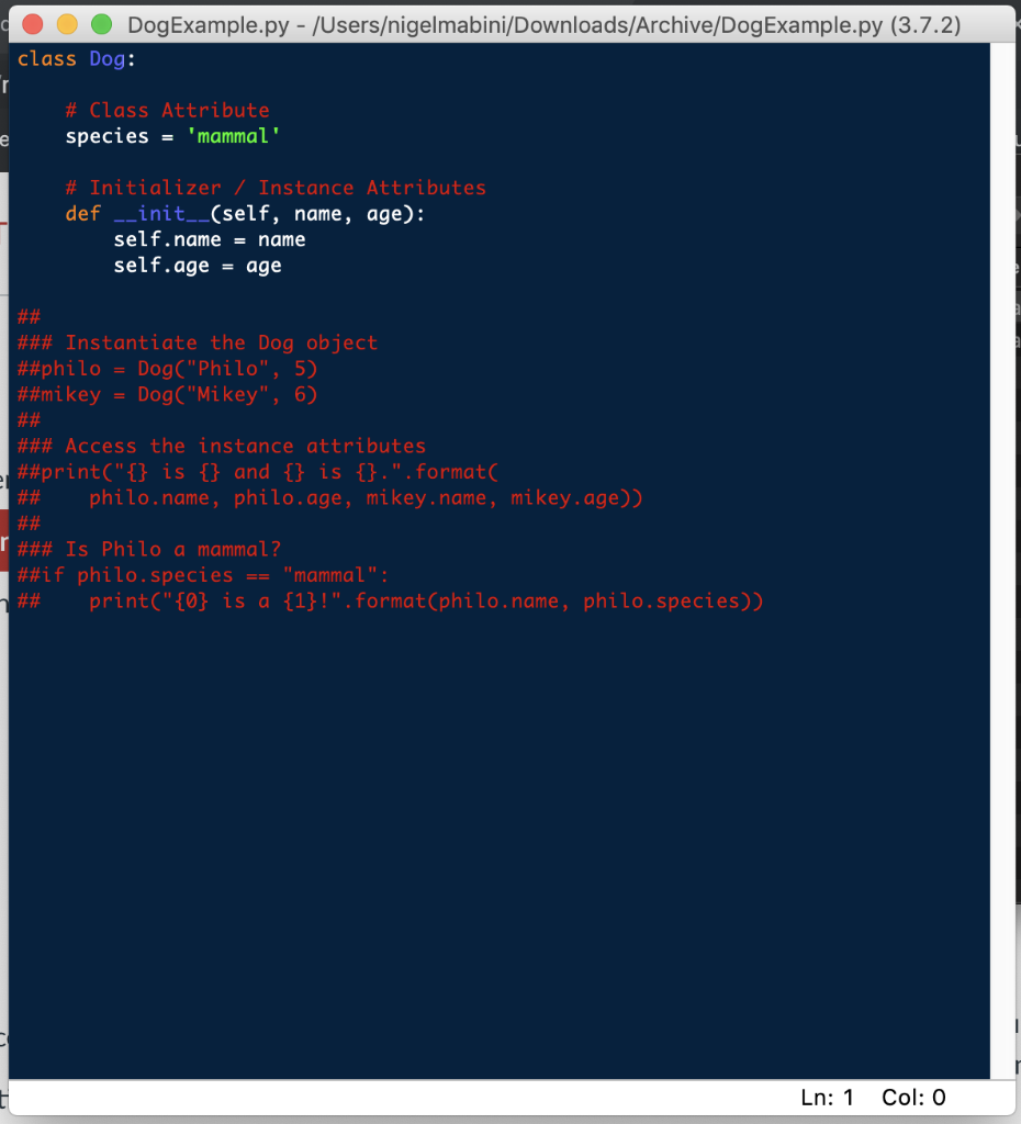 Solved Using the Dog class, instantiate three new dogs, each | Chegg.com Solved Using the Dog class, instantiate three new dogs, each | Chegg.com