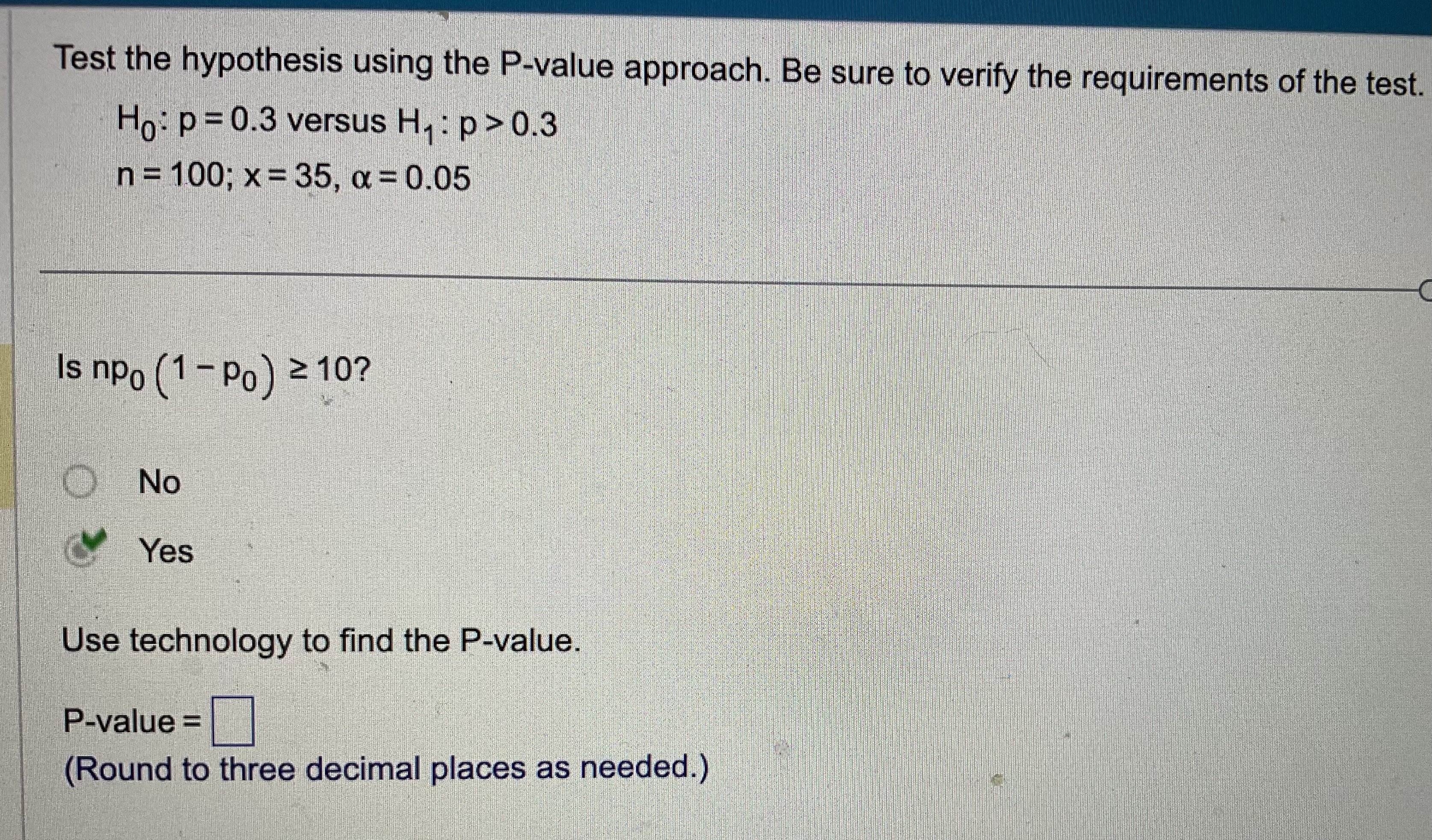 Solved Test the hypothesis using the P-value approach. Be | Chegg.com
