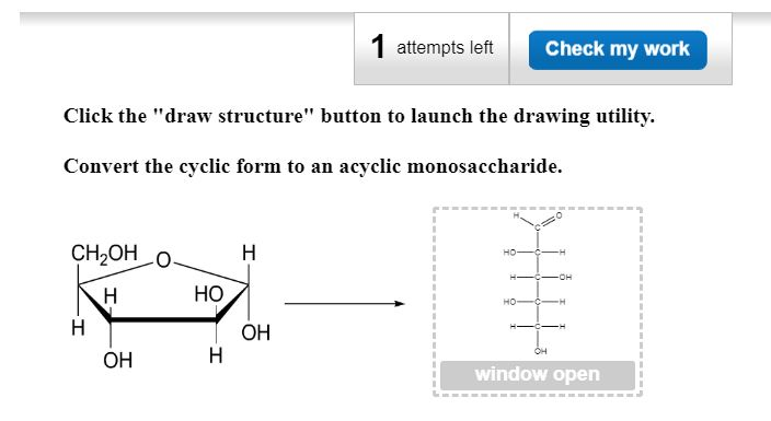 Solved 1 attempts left Check my work Click the "draw | Chegg.com