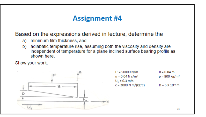 Solved Based on the expressions derived in lecture, | Chegg.com