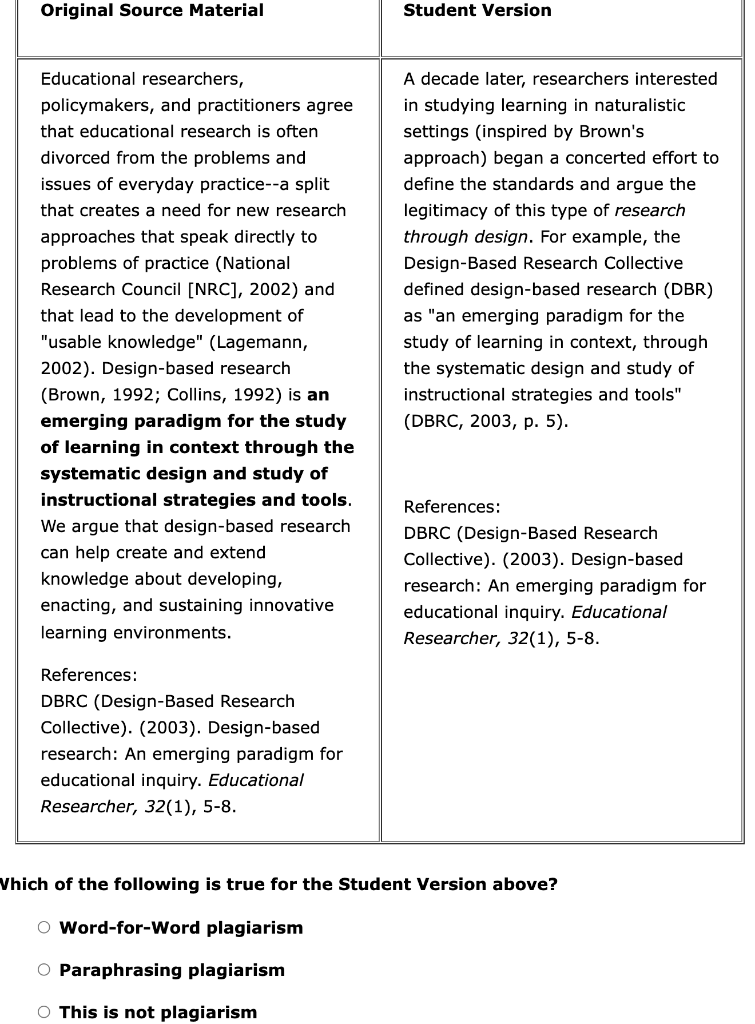 Solved Original Source Material Student Version There is a | Chegg.com