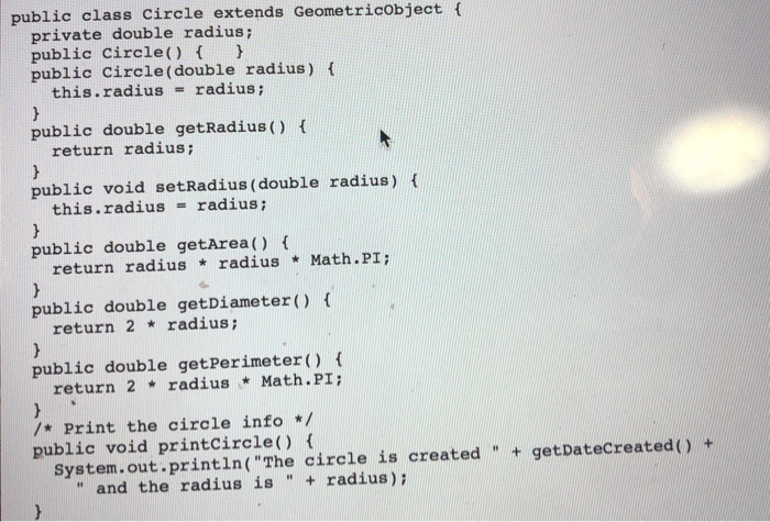 Solved 2 Design An Interface Named Colorable With A Void 
