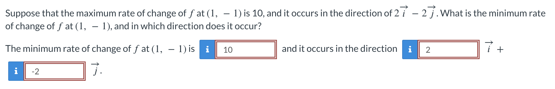 Solved Suppose that the maximum rate of change of f ﻿at | Chegg.com